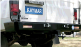 Задній бампер Kaymar з двома штоками для Toyota Land Cruiser 70 K1280