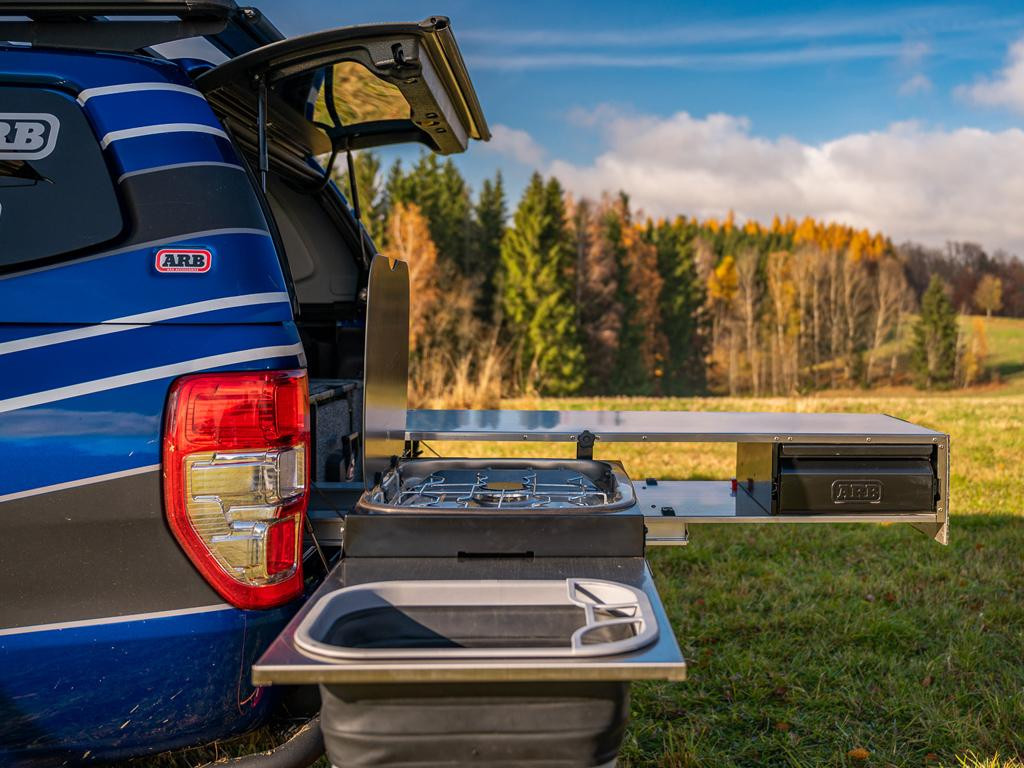 Кухня с выдвижной конструкцией Slide Kitchen ARB RDKEU1355